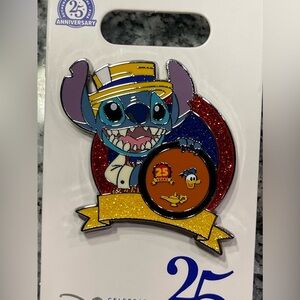 Disney | Accessories | Disney Stitch Pin Pin Trading 25th Anniversary ...